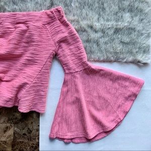 Moon River | Tops | Moon River Anthro Bell Sleeve Off Shoulder Top ...